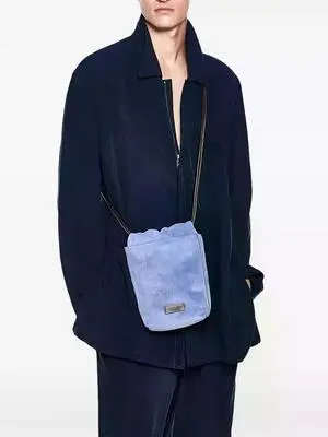 Giorgio Armani Suede Shoulder Bag