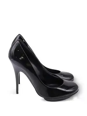 GIUSEPPE ZANOTTI Platform Patent Leather Pumps - Black
