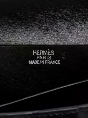 Hermès 1990-2004 Box Calf Bearn Wallet Long Wallets