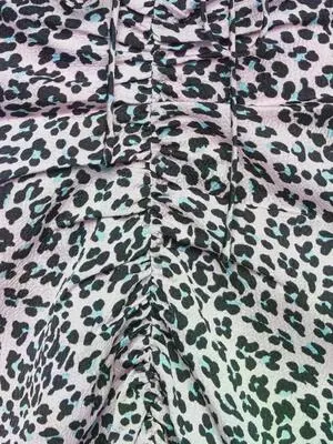 Maje Leopard-pattern Cut-out Midi Dress