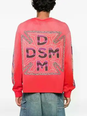 DIET STARTS MONDAY Graphic-print Long-sleeve T-shirt