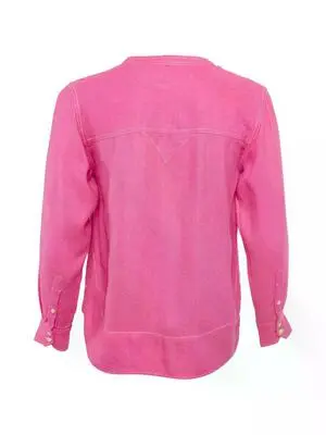ISABEL MARANT VINTAGE Button-front Silk Shirt