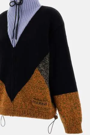 Marni Giacca Sportiva In Lana E Cashmere