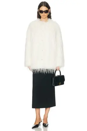 Loulou De Saison Rowe Collarless Short Coat