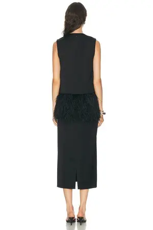 Loulou De Saison Sonia Straight Maxi Dress