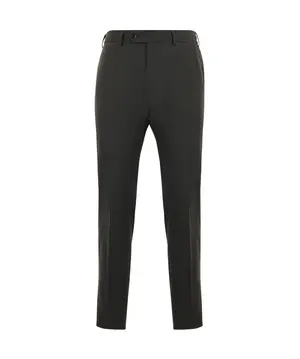 PT TORINO Belt-loop Casual Pants - Black
