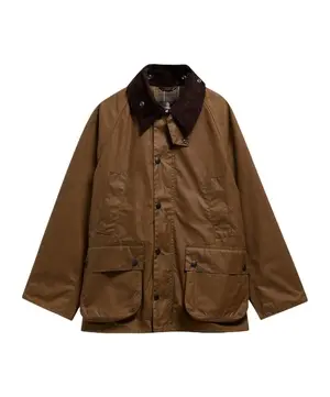 Barbour Oversized Bedale Waxed Jacket - Sandy