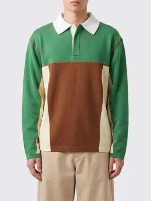 Guest In Residence Color-block Polo Shirt