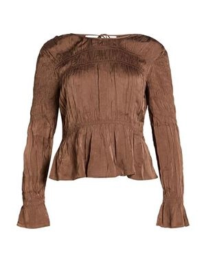 BY MALENE BIRGER Top Taupe Size Viscose