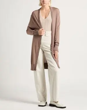 DANIELE FIESOLI Cardigan Size Viscose, Polyamide - Grey