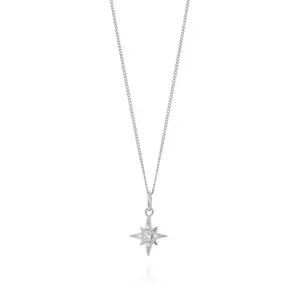 NELLOU JEWELLERY Celestial Star Necklace Sterling