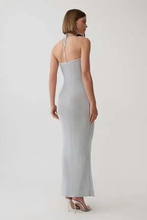 Meshki Lane Lurex Knit Maxi Dress
