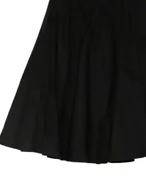 Yohji Yamamoto Poplin Gathered Petticoat Skirt