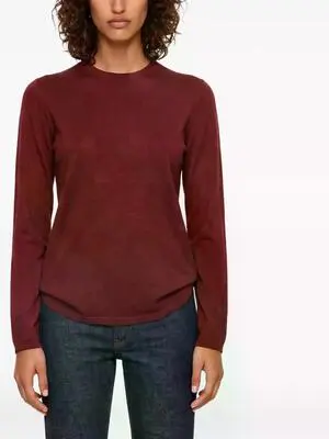 Max Mara Darsena Crew-neck Long-sleeve Sweater
