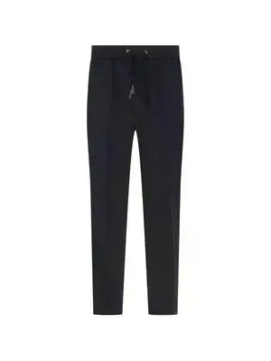 Iceberg Drawstring Tapered Trousers - Blue