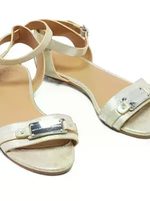 Marc Jacobs Embossed Ankle-strap Sandals