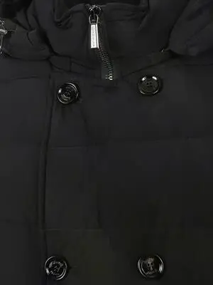 MOORER Double-breasted Hooded Jacket
