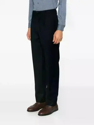 Canali Pleated Wool Trousers