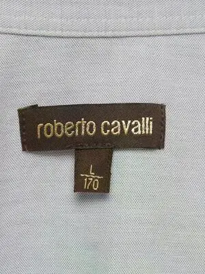 Roberto Cavalli Monogram Embroidered Button-down Shirt