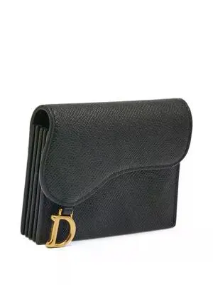 Dior 2020 Saddle Card Holder - Black