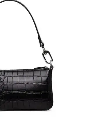 Karl Lagerfeld Crocodile-effect Clutch Bag