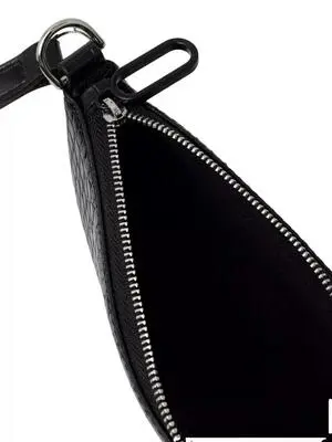 Karl Lagerfeld Crocodile-effect Clutch Bag