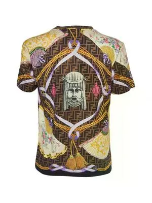 Fendi Zucca Baroque Print T-shirt
