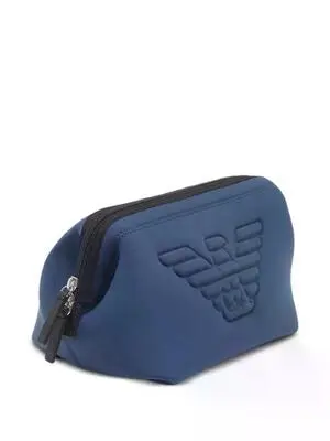 Emporio Armani Logo Zip Wash Bag