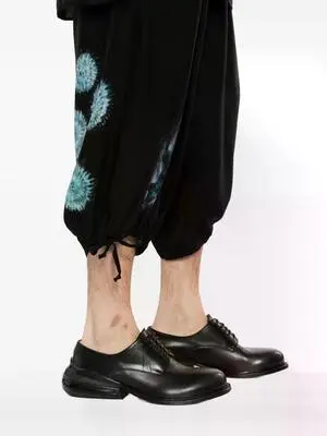 Yohji Yamamoto Sea Creature-print Drawstring Shorts