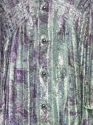Rabanne Floral Peplum Top