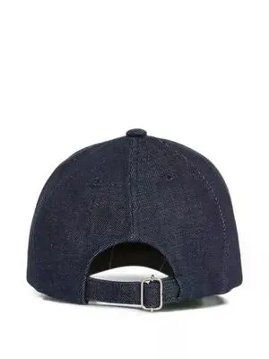 Barbour X A.p.c Logo-print Baseball Cap - Blue