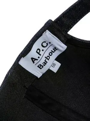 Barbour X A.p.c Logo-print Baseball Cap