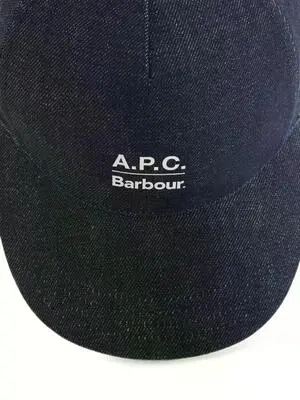 Barbour X A.p.c Logo-print Baseball Cap