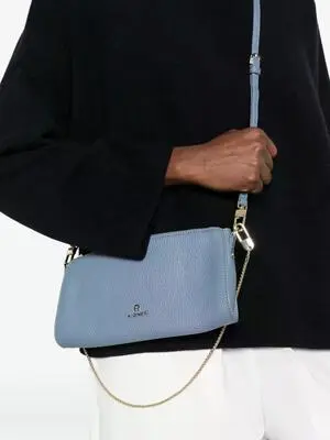 AIGNER Ivy Pebbled Clutch Bag