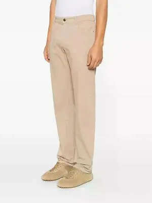 Canali Straight-leg Five-pocket Jeans - Neutrals