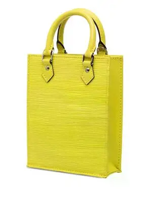 LOUIS VUITTON 2020 Epi Petit Sac Plat Satchel
