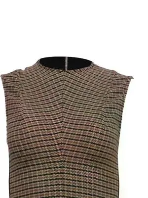 Victoria Beckham 2010s Sleeveless Darted Midi Dress