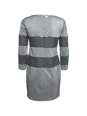 Roberto Cavalli Metallic-effect Mini Dress