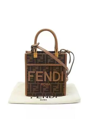 Fendi 2024 Mini Sunshine Zucca Tote Bag