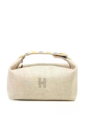 Hermès 2010-2026 Small Wool Bride A Brac Au Carre Case Vanity Bag