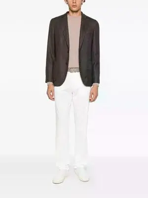 KANGRA Fine-knit Crew-neck Sweater