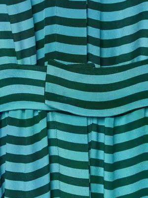 Fendi Wave-striped Midi Dress