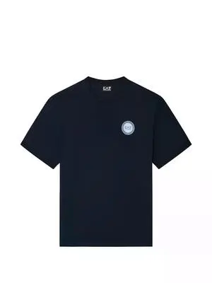EA7 Logo-patch T-shirt - Blue