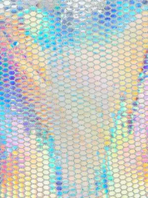 Attico Holographic Jersey T-shirt