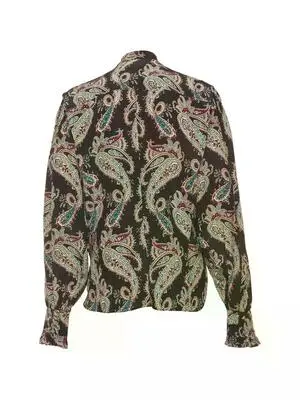 ISABEL MARANT VINTAGE Venessa Paisley-pattern Blouse