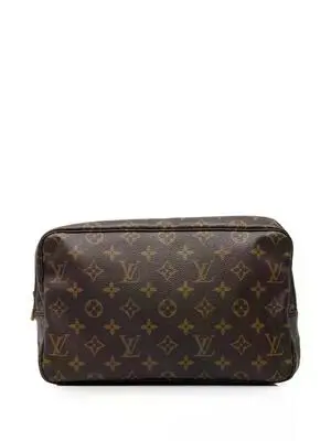 LOUIS VUITTON 1988 Monogram Trousse Toilette 28 Clutch Bag