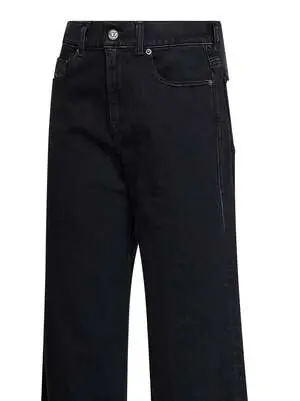DIESEL® Black Comfort Denim Flare Medium Waist 1978 D-akemi Jeans - Multicolor