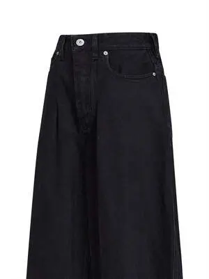 Jacquemus Black The Ovalo De-nîmes Denim Jeans