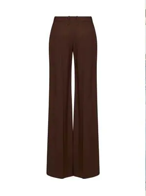 ERMANO SCERVINO Ermanno Scervino Chestnut Interlock Bootcut Trousers