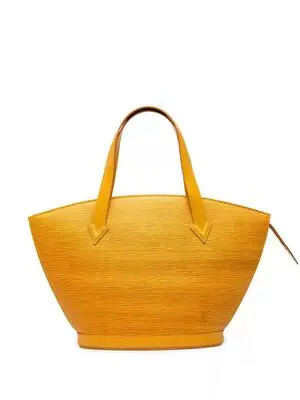 LOUIS VUITTON 1995 Epi Saint Jacques Pm Short Strap Handbag - Yellow